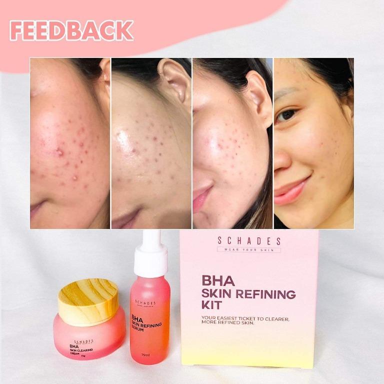 SCHADES BHA SKIN REFINING KIT -Acne Treatment / For Pimples/ Dark Spots ...