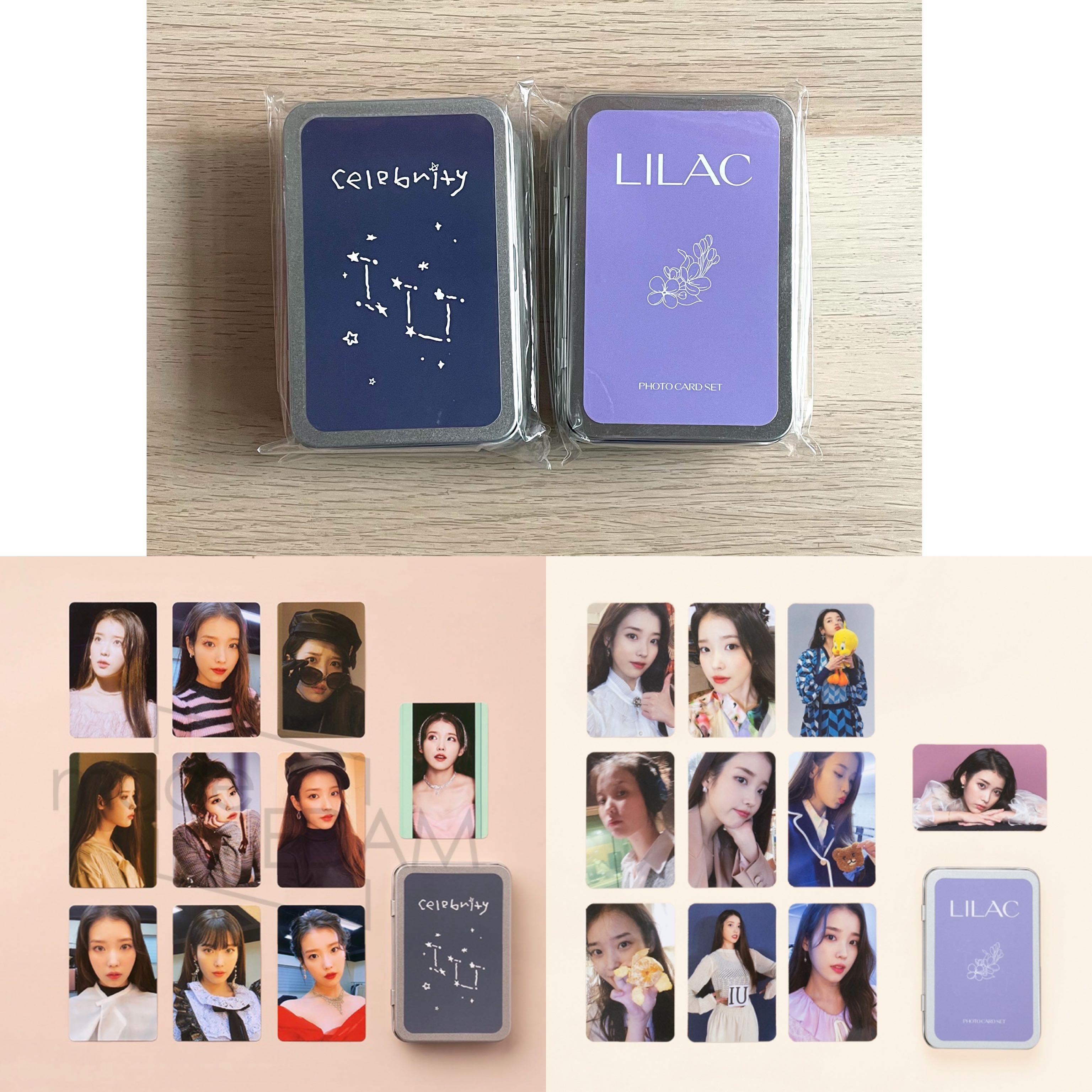 [SEALED] OFFICIAL IU Lee Ji Eun 이지은 아이유 Celebrity / Lilac Photocard Set ...
