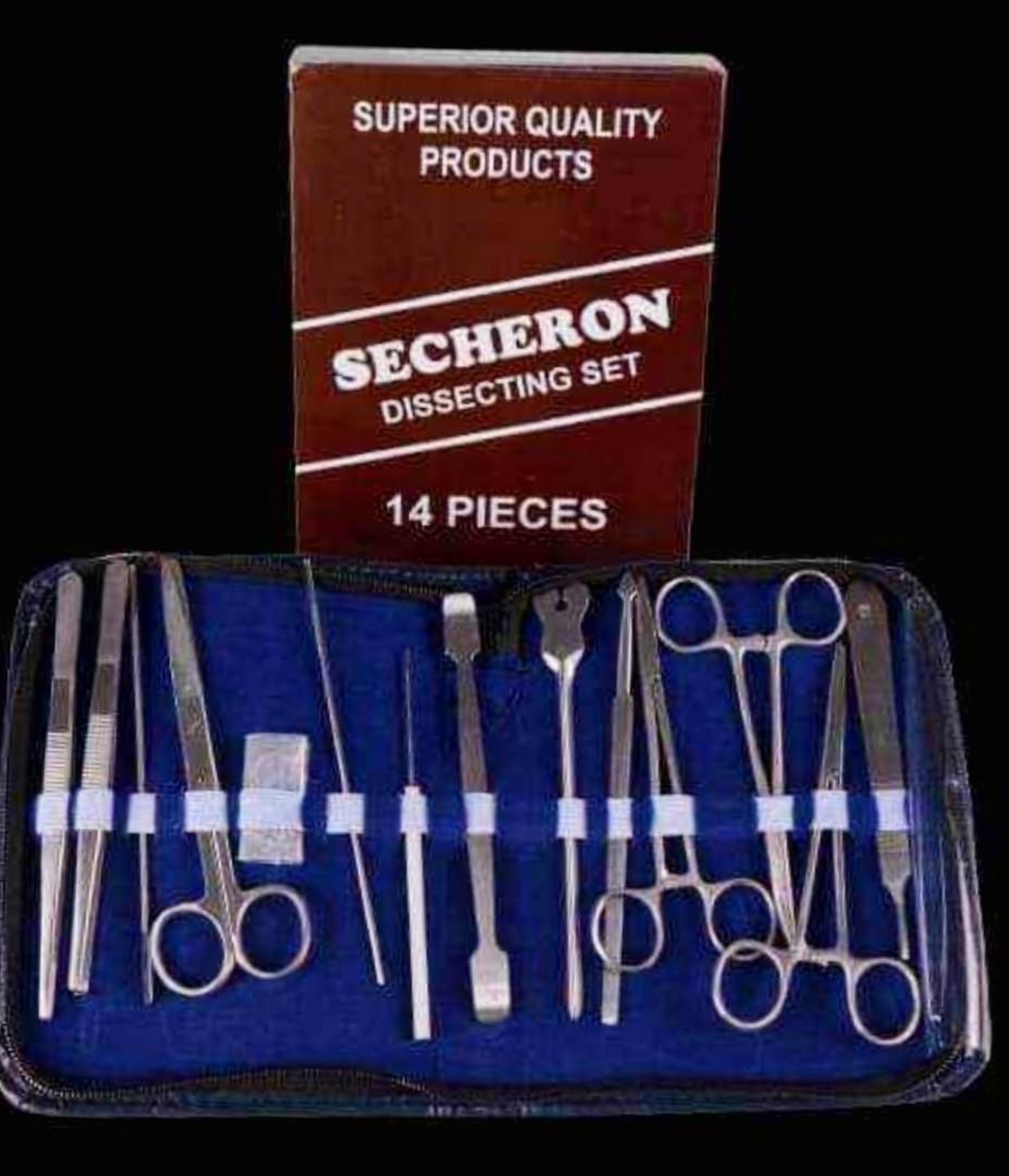 Secheron Dissecting Set 14pc., Health & Nutrition, Medical Supplies ...