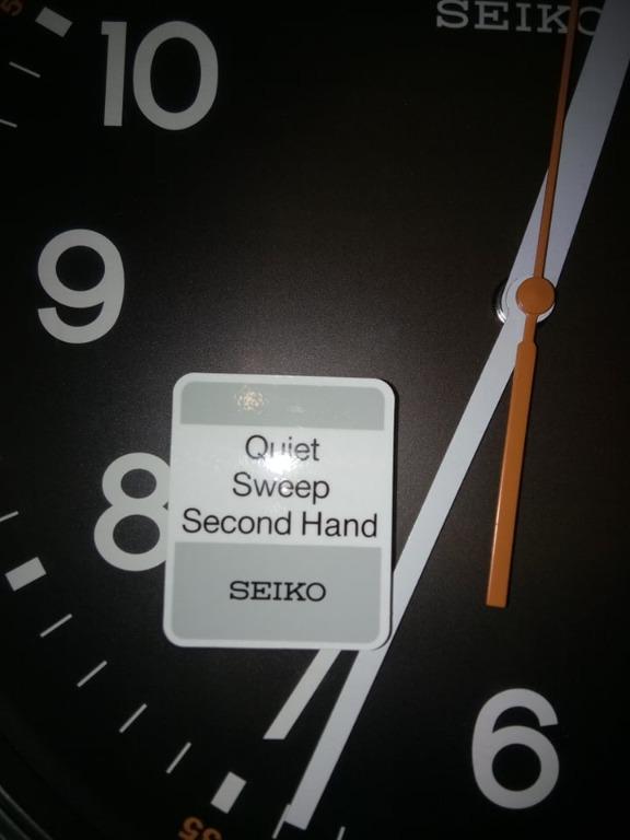 Seiko JP Wall Clock, Furniture & Home Living, Home Decor, Clocks on ...