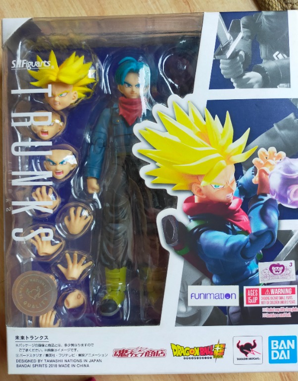 SHF DBS Future Trunks (SH figuarts dbs future trunks), Hobbies & Toys ...