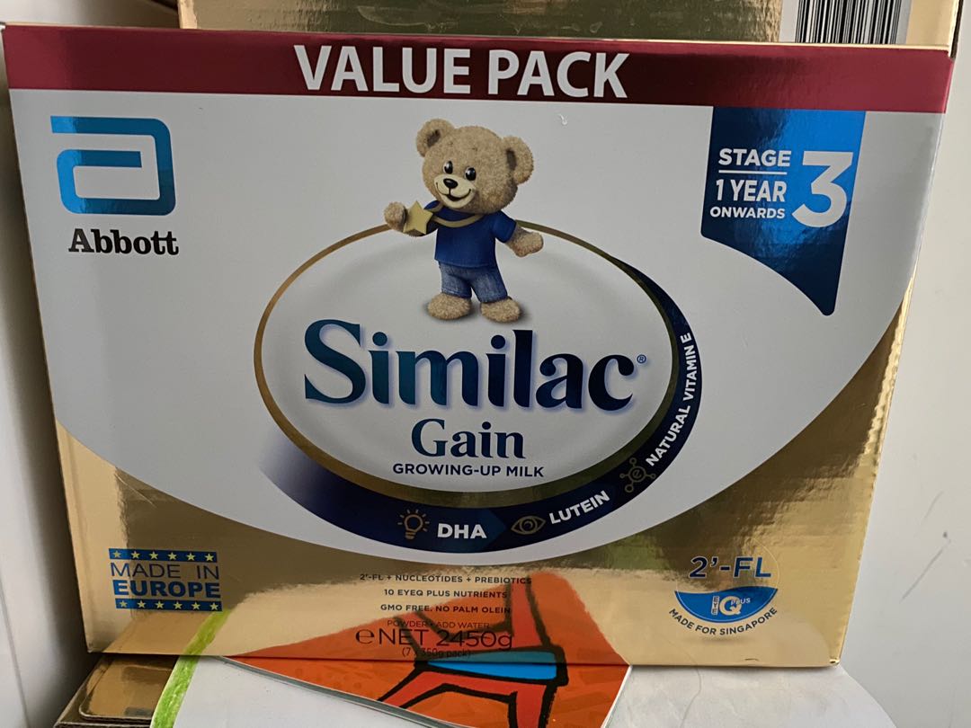 Similac stage 3 value pack milk powder, Babies & Kids, Nursing ...