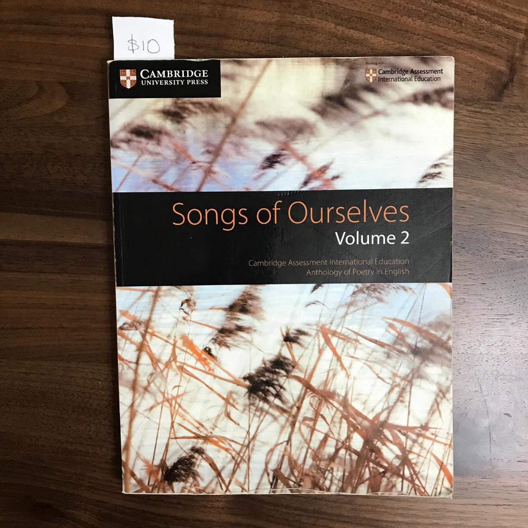 Songs of ourselves vol 2, Hobbies & Toys, Books & Magazines, Textbooks ...