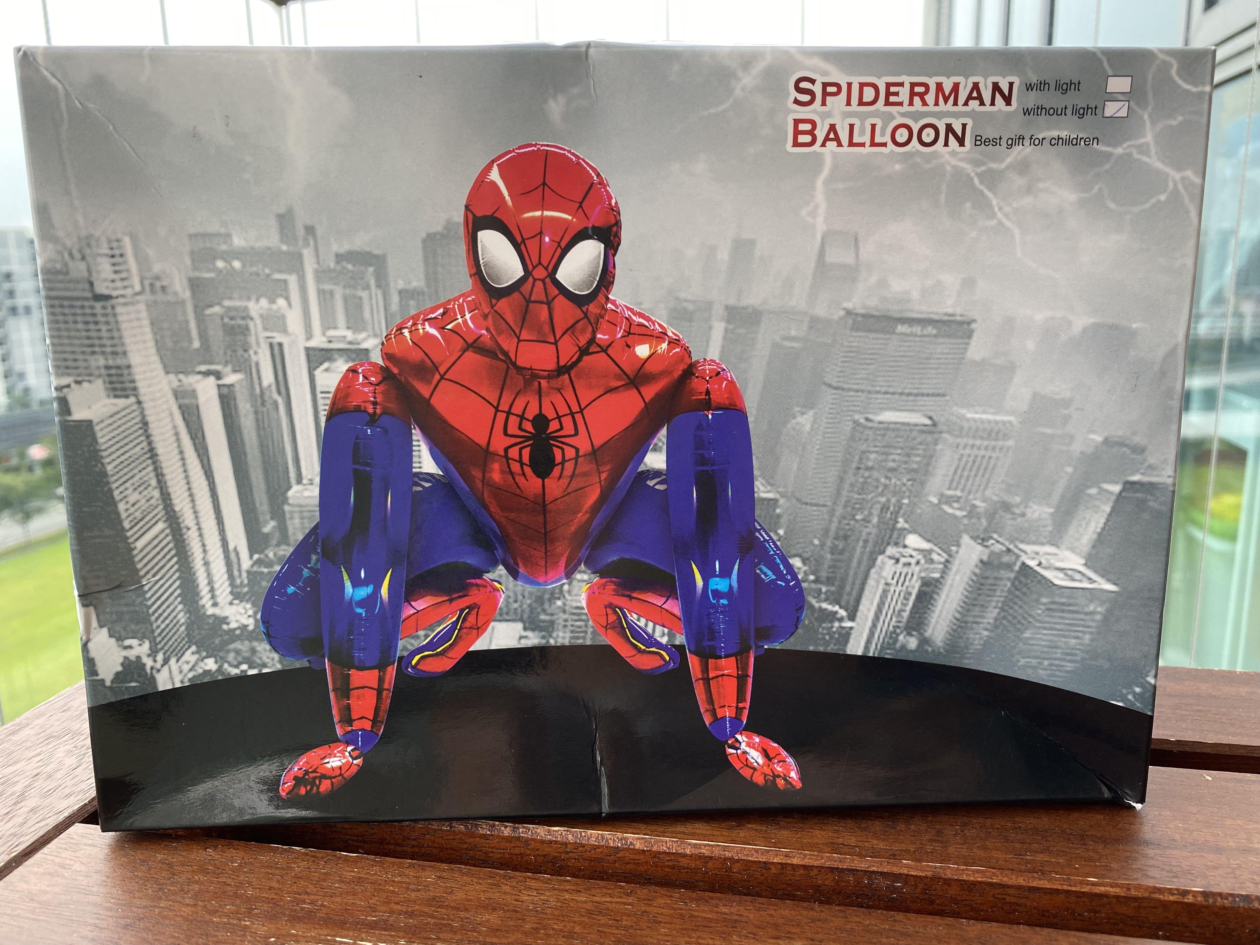 Spider-Man Airwalker Balloon, Hobbies & Toys, Stationery & Craft ...