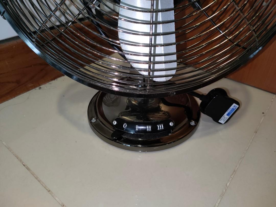 Strong metal "12 Sona power fan ( Antique fan , vintage fan design ...
