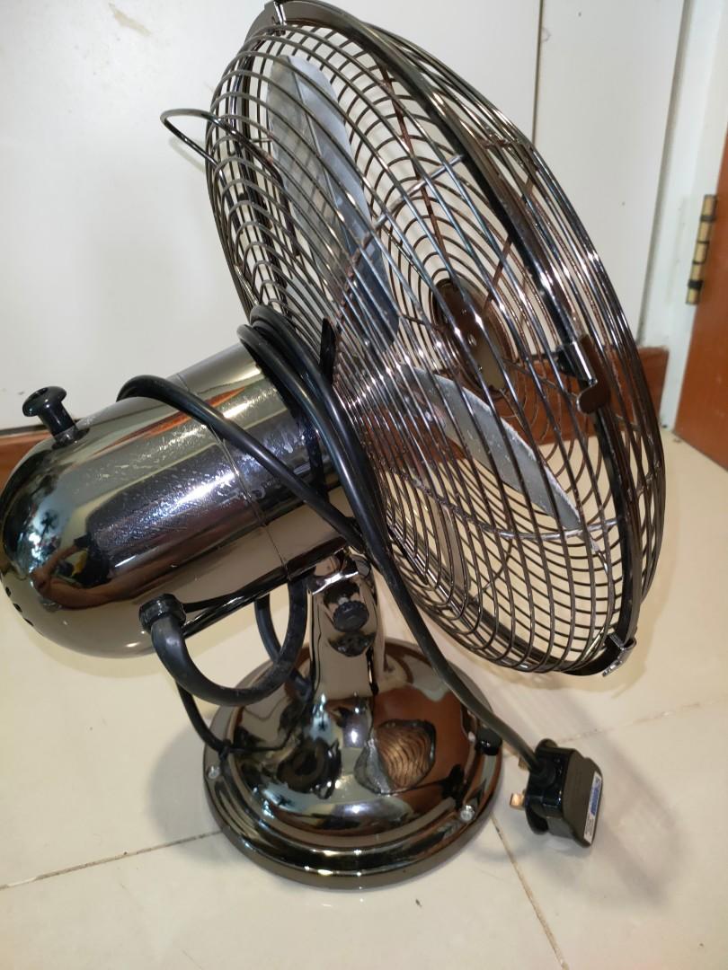 Strong metal "12 Sona power fan ( Antique fan , vintage fan design ...