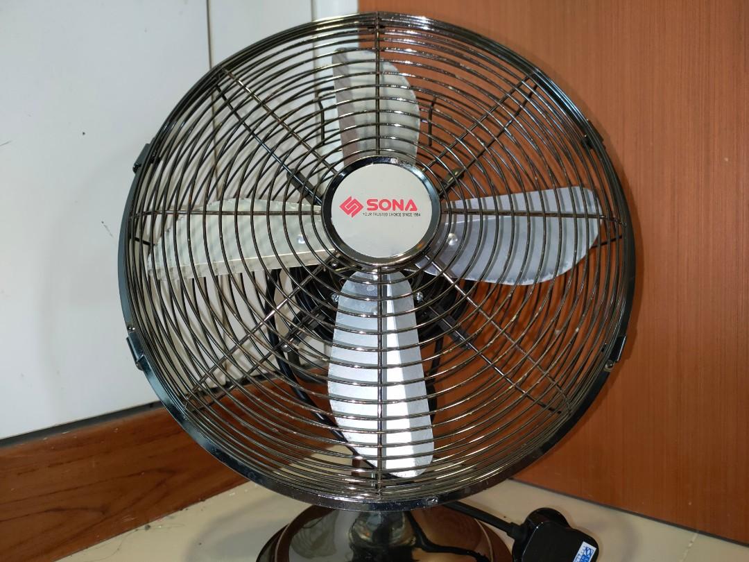 Strong metal "12 Sona power fan ( Antique fan , vintage fan design ...