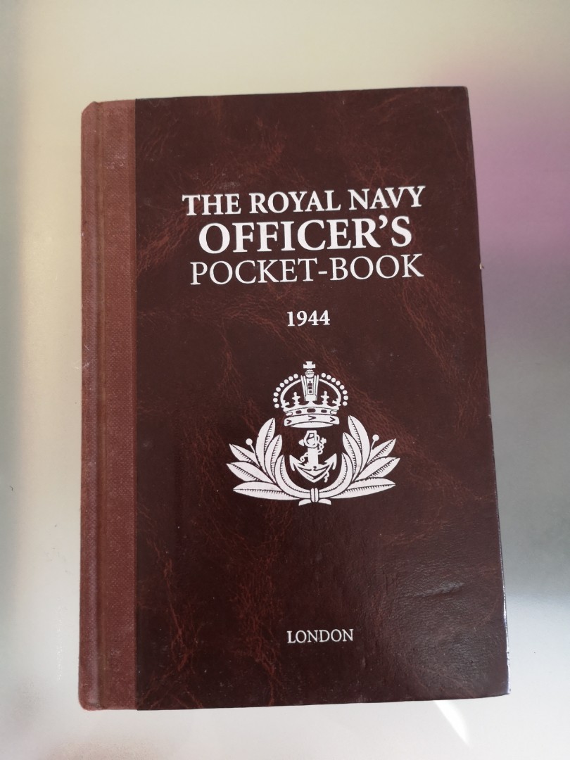 The Royal Navy Officers Pocket Book 1944, Hobbies & Toys, Books ...