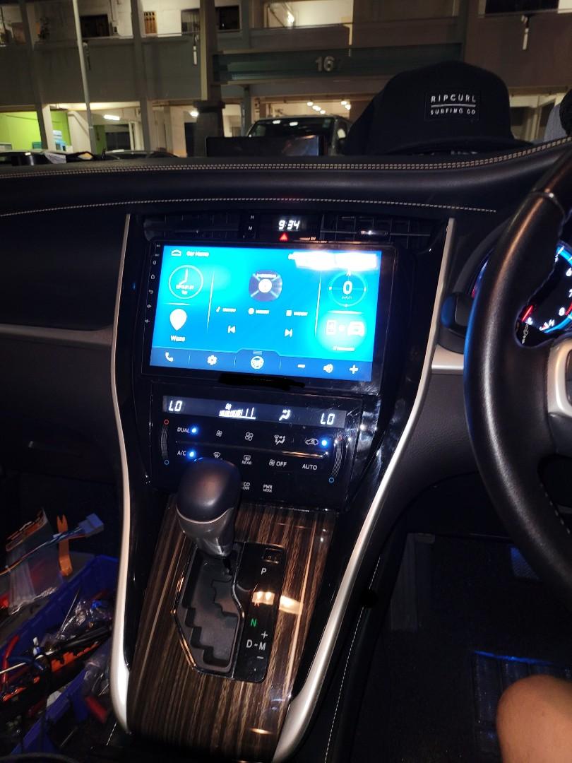 Toyoa Harrier android with panel (10inch), Car Accessories, Accessories ...