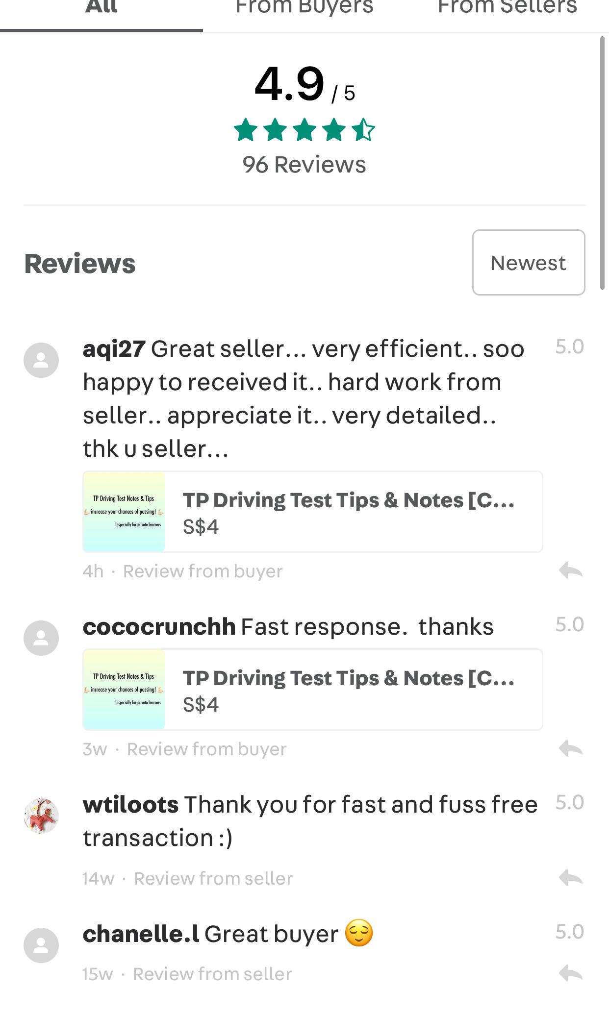 TP Driving Test Tips & Notes [CLASS 3A] , Everything Else on Carousell
