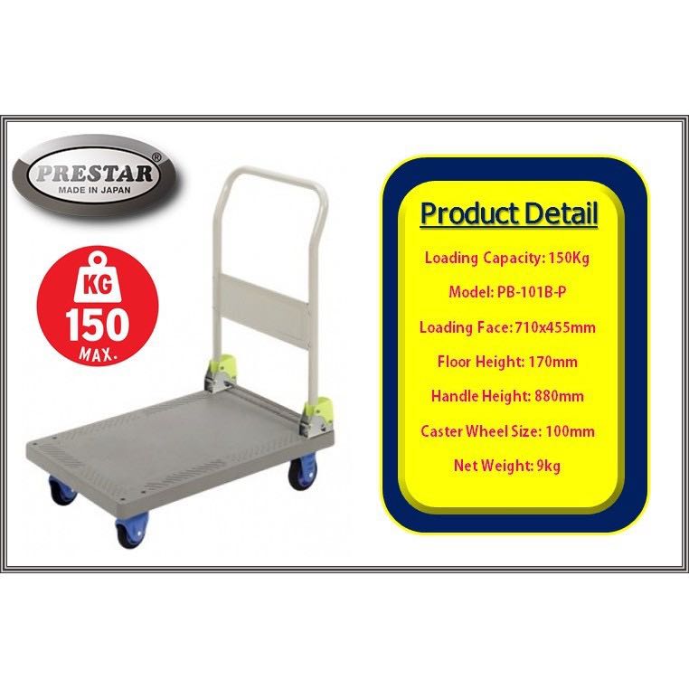 Trolley 150kg, Furniture & Home Living, Home Improvement & Organisation ...