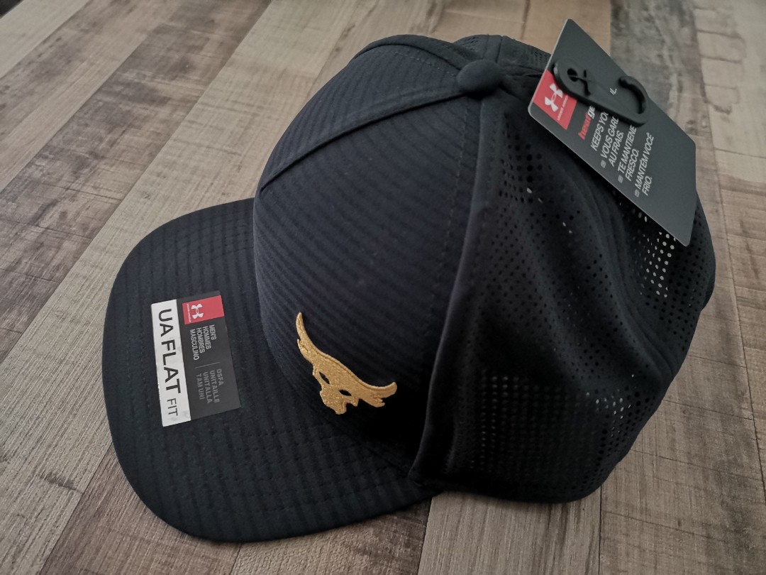 Under Armour Project Rock Cap, Men's Fashion, Watches & Accessories ...