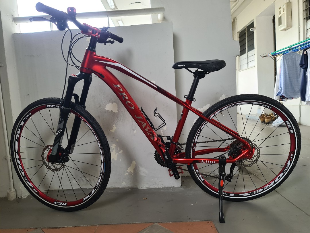 Upgraded 2 months old Pro Java Deck 5 MTB (15" - S size), Sports ...