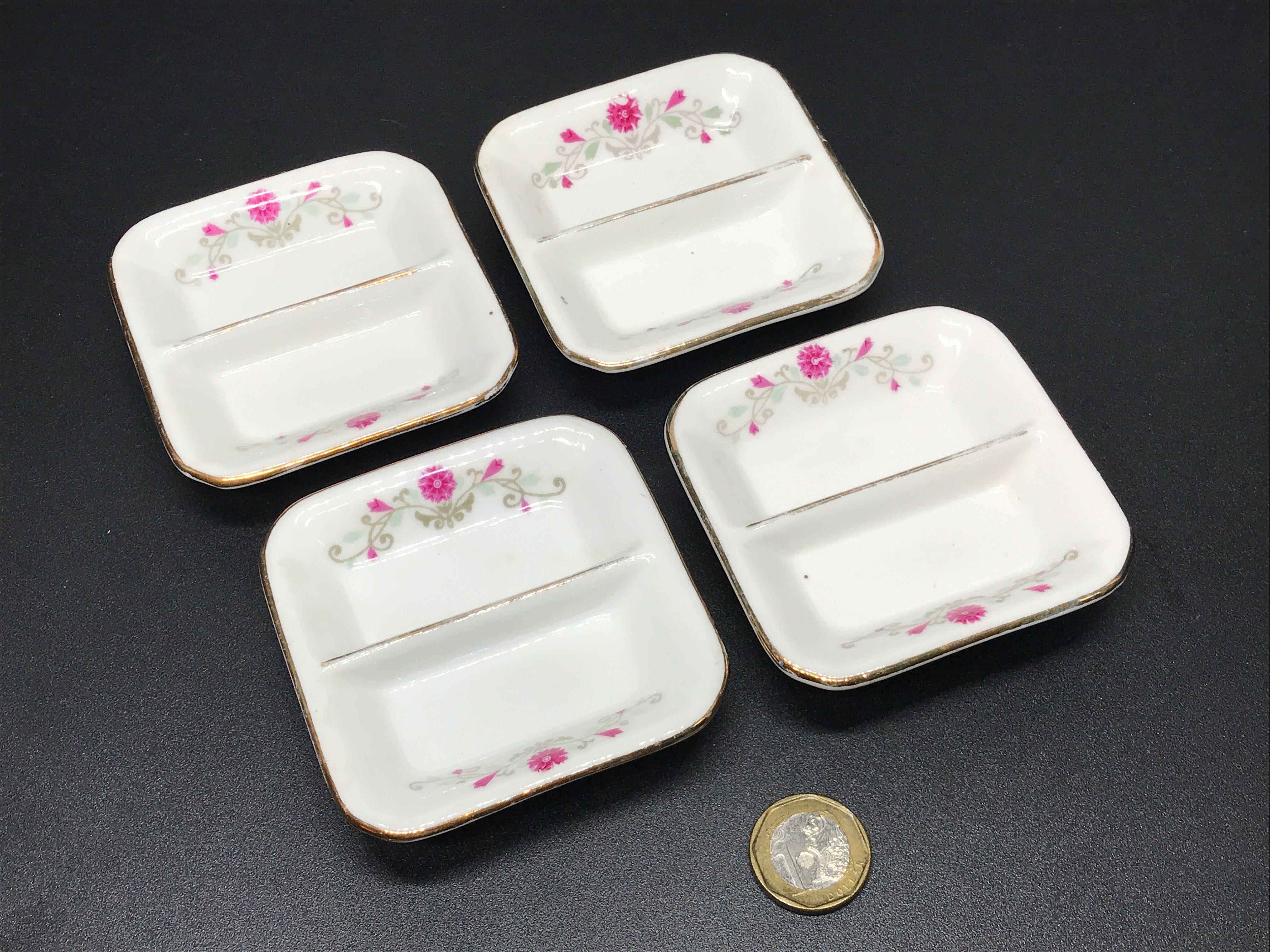 Vintage Swatow Porcelain Saucers (4 pcs), Furniture & Home Living ...