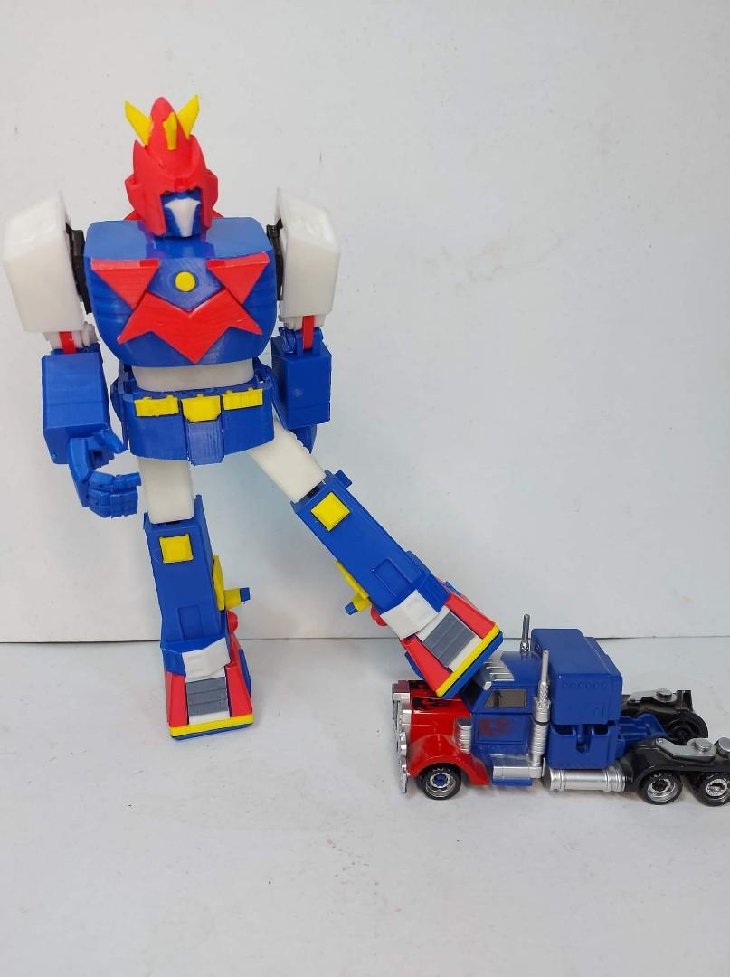 VOLTES V ACTION FIGURE(3D DESIGN)(ARTICULATED), Hobbies & Toys, Toys ...
