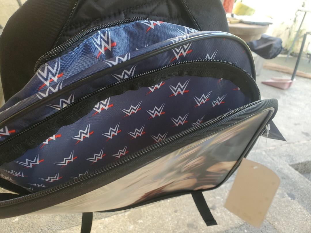wwe wwf backpack animated hologram, Babies & Kids, Babies & Kids ...