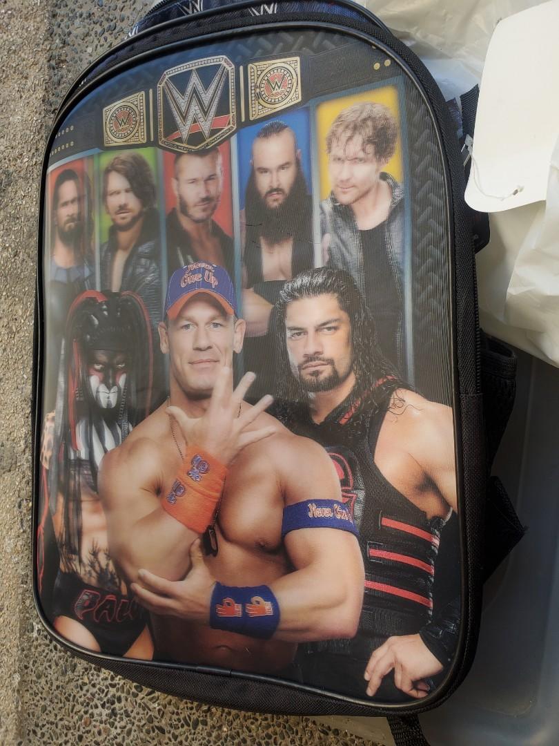 wwe wwf backpack animated hologram, Babies & Kids, Babies & Kids ...