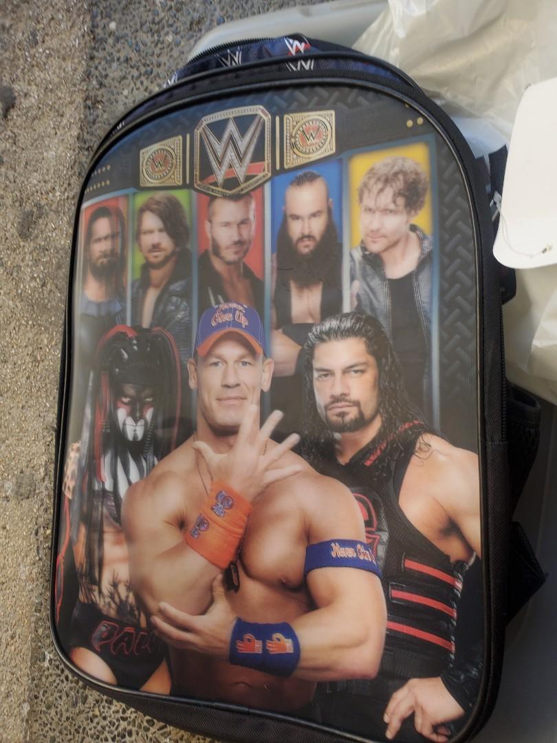 wwe wwf backpack animated hologram, Babies & Kids, Babies & Kids ...