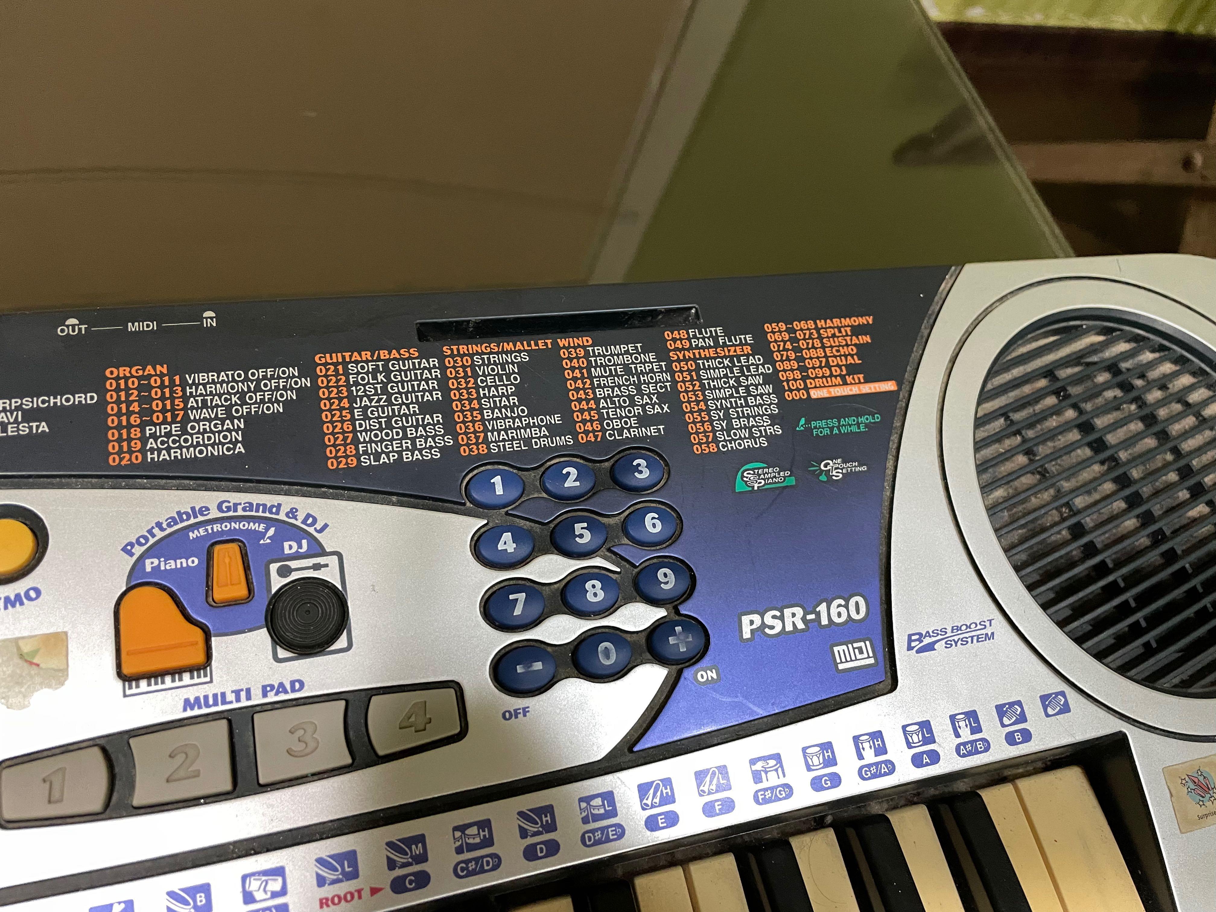 Yamaha keyboard psr-160, Hobbies & Toys, Music & Media, Musical ...