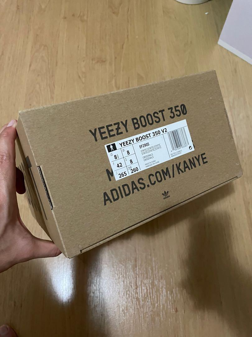 Yeezy shoe box, Men's Fashion, Footwear, Sneakers on Carousell