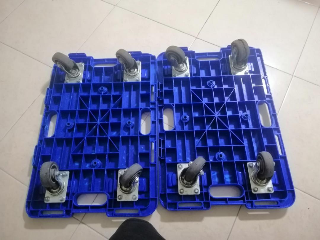 150kg flat trolley, extendable, Everything Else on Carousell