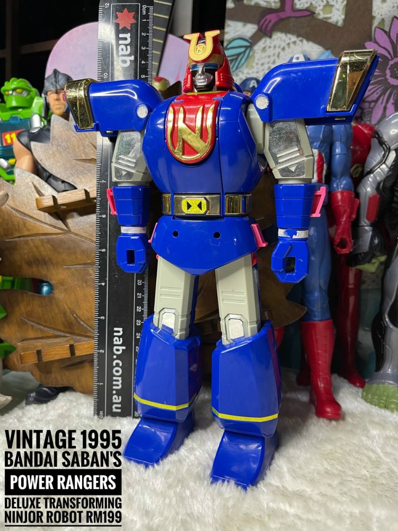 1995 Bandai Saban's Power Rangers Ninjor Robot, Hobbies & Toys ...