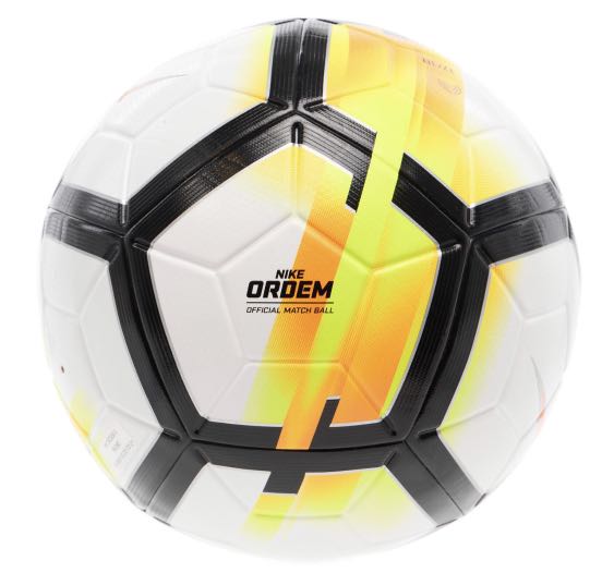 2017-18 OFFICIAL MATCH ISSUE NIKE ORDEM BALL size 5, Sports Equipment ...