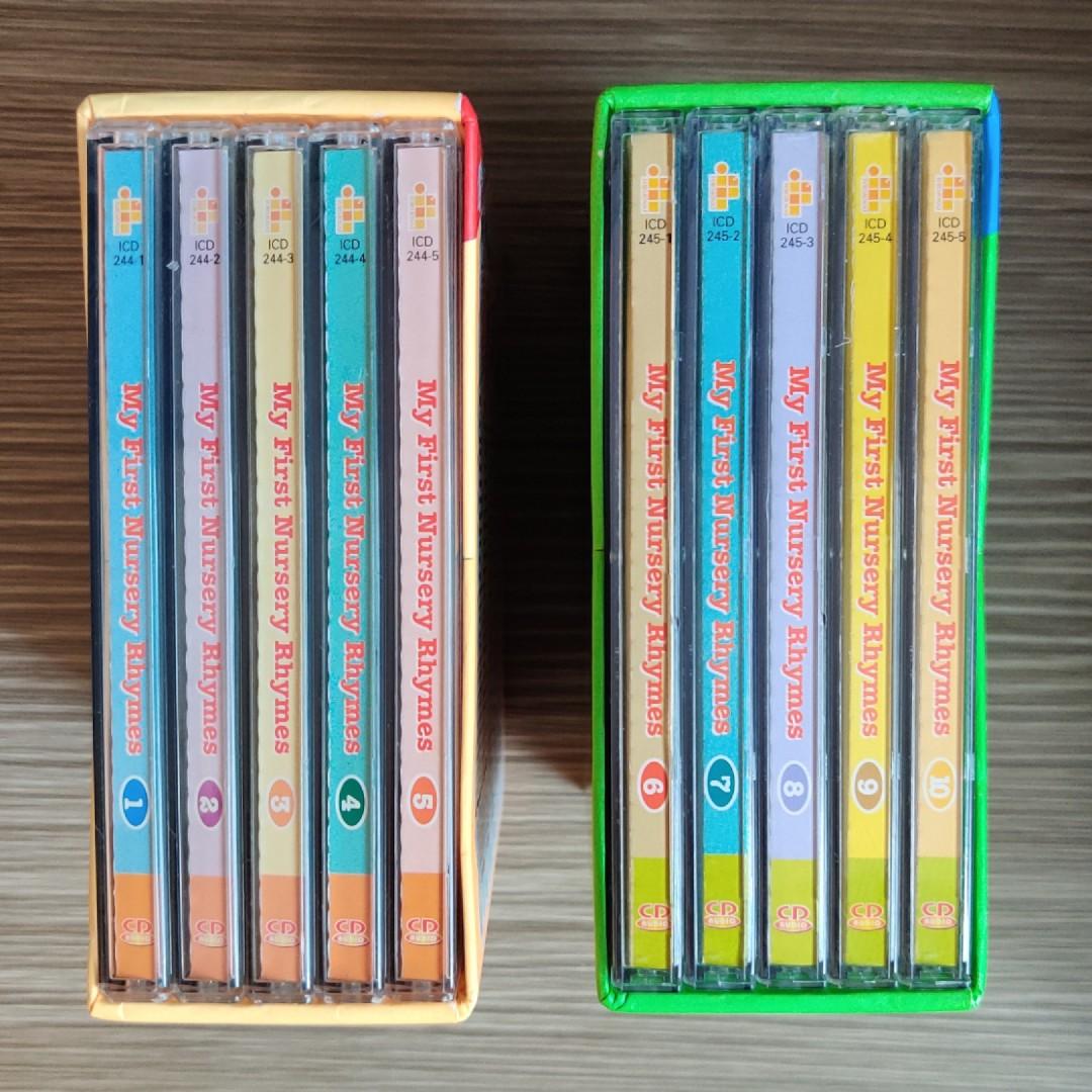 (2Sets/10CD) Nursery Rhymes, Hobbies & Toys, Music & Media, CDs & DVDs ...