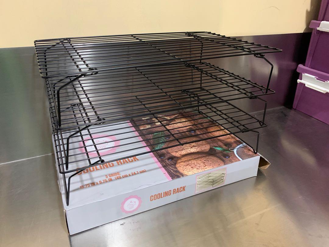 3 Layer Stackable Cooling Rack, Furniture & Home Living, Kitchenware & Tableware, Bakeware on ...