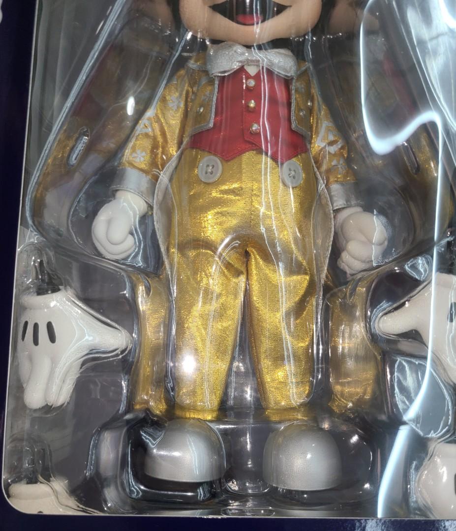 全新 Medicom Toy Disney RAH Mickey Mouse Action Figure 30th Anniversary ...