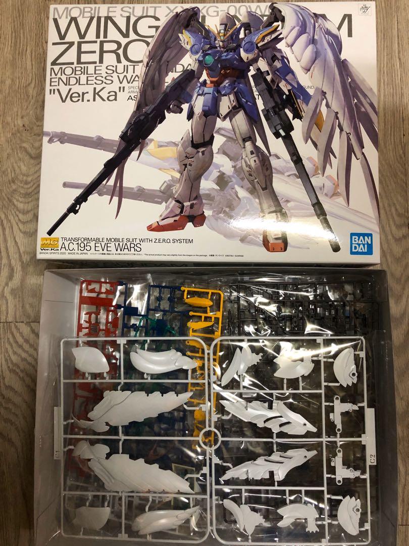 (現貨) MG Wing Gundam Zero Custom EW Ver Ka 零式飛翼高達 改 Ver Katoki 機動戰士高達 ...