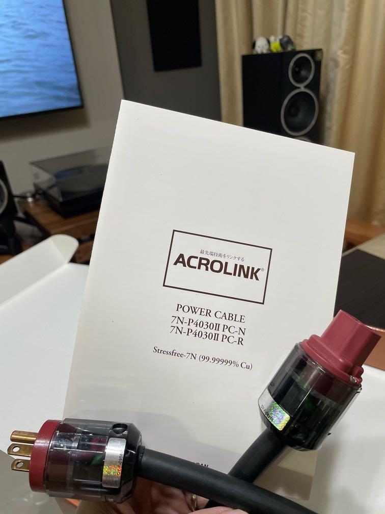 Acrolink 4030N 1.5m Power Cord, Audio, Other Audio Equipment on Carousell