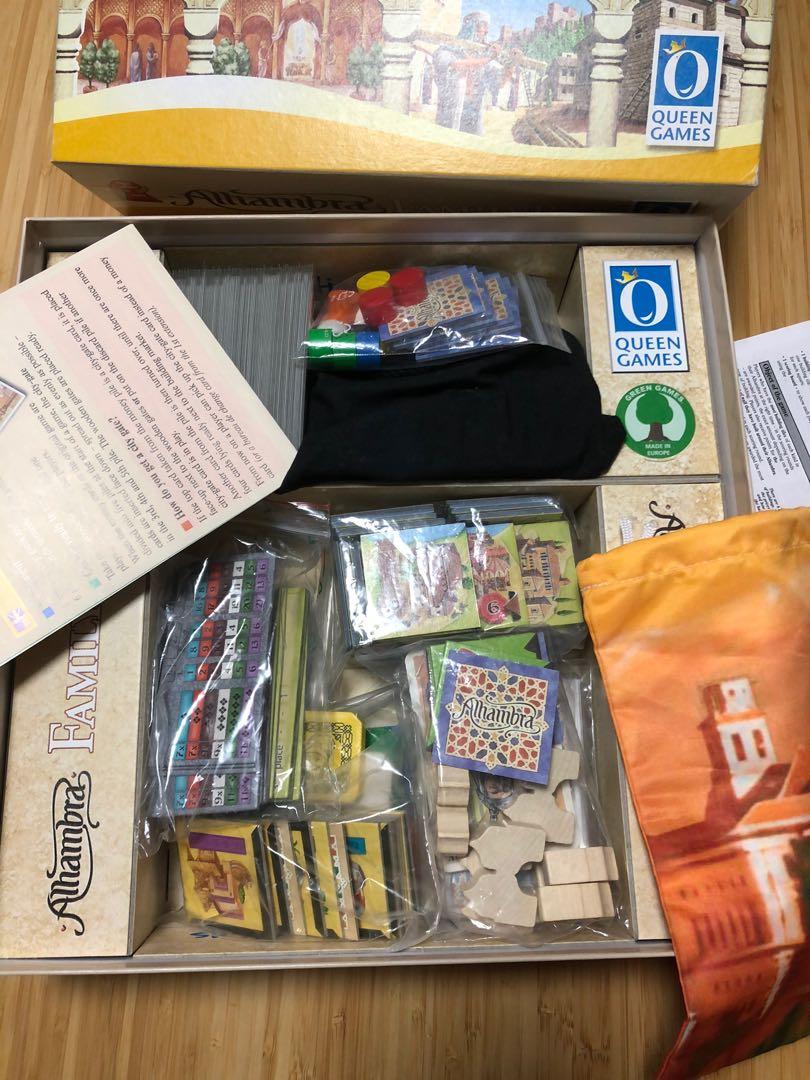 Alhambra Board Game - The Family Box edition, Hobbies & Toys, Toys ...