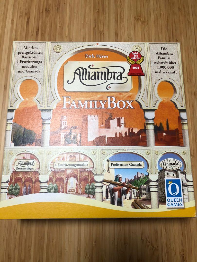 Alhambra Board Game - The Family Box edition, Hobbies & Toys, Toys ...