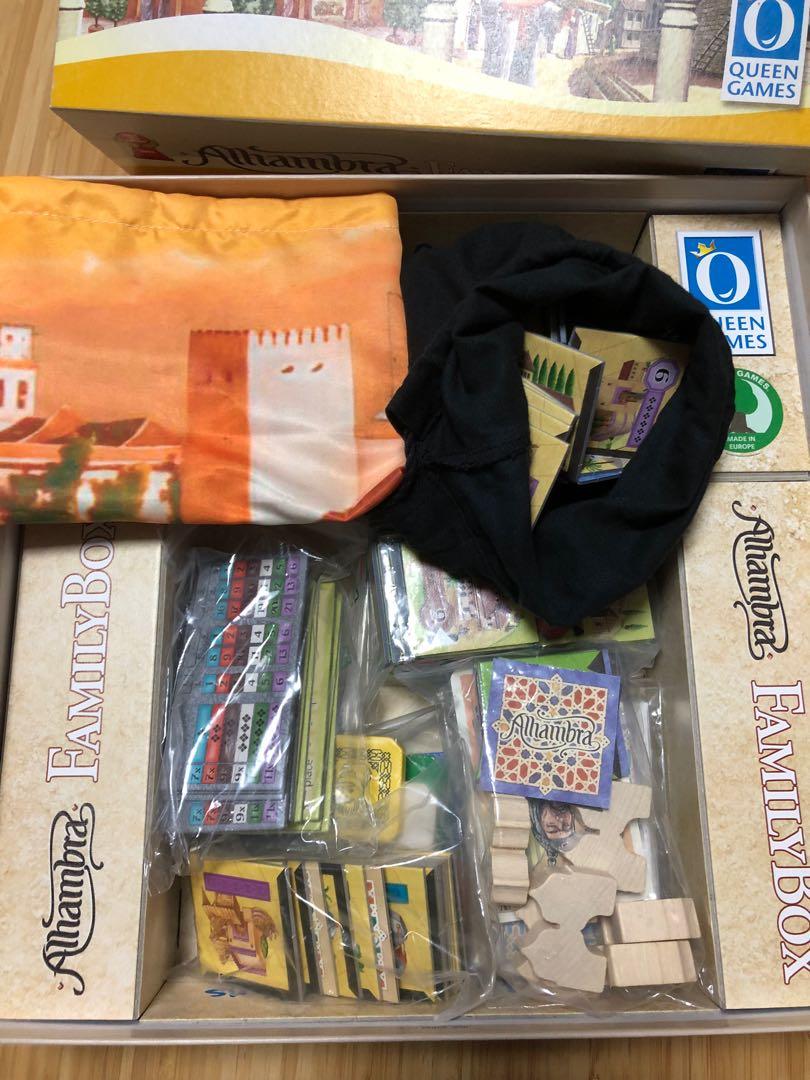 Alhambra Board Game - The Family Box edition, Hobbies & Toys, Toys ...