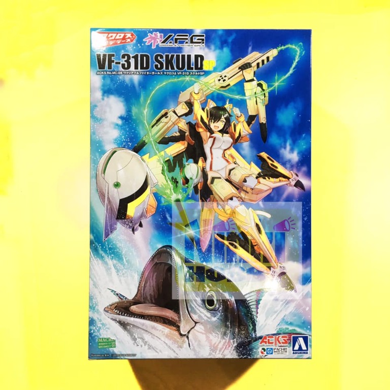 Aoshima Variable Fighter Girls 模型 V.F.G. ACKS No. MC-08 Macross Delta ...