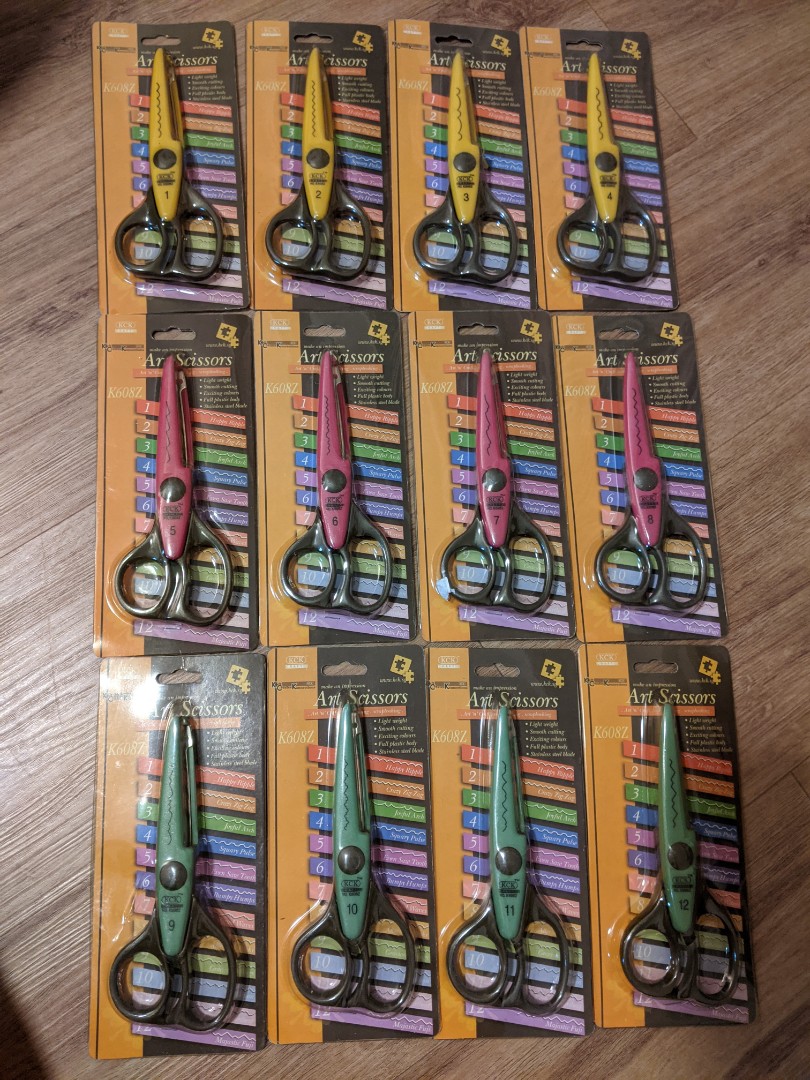 Art Scissors (Levels 1 to 12), Hobbies & Toys, Stationery & Craft ...