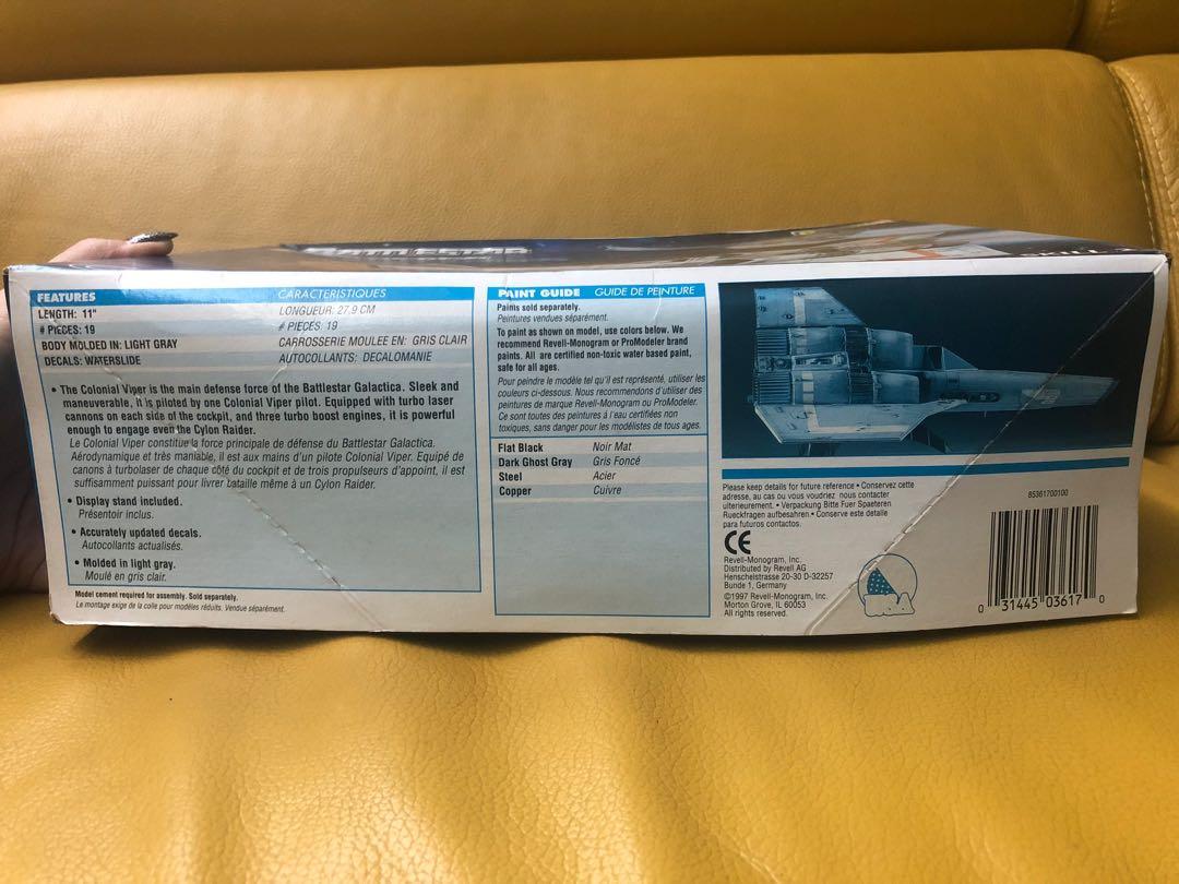 Battlestar Galactica: Colonial Viper model kit by Revell Monogram ...