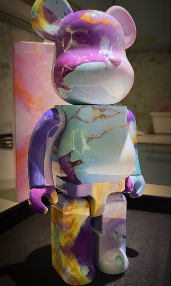Bearbrick Marble 400%, Hobbies & Toys, Toys & Games on Carousell
