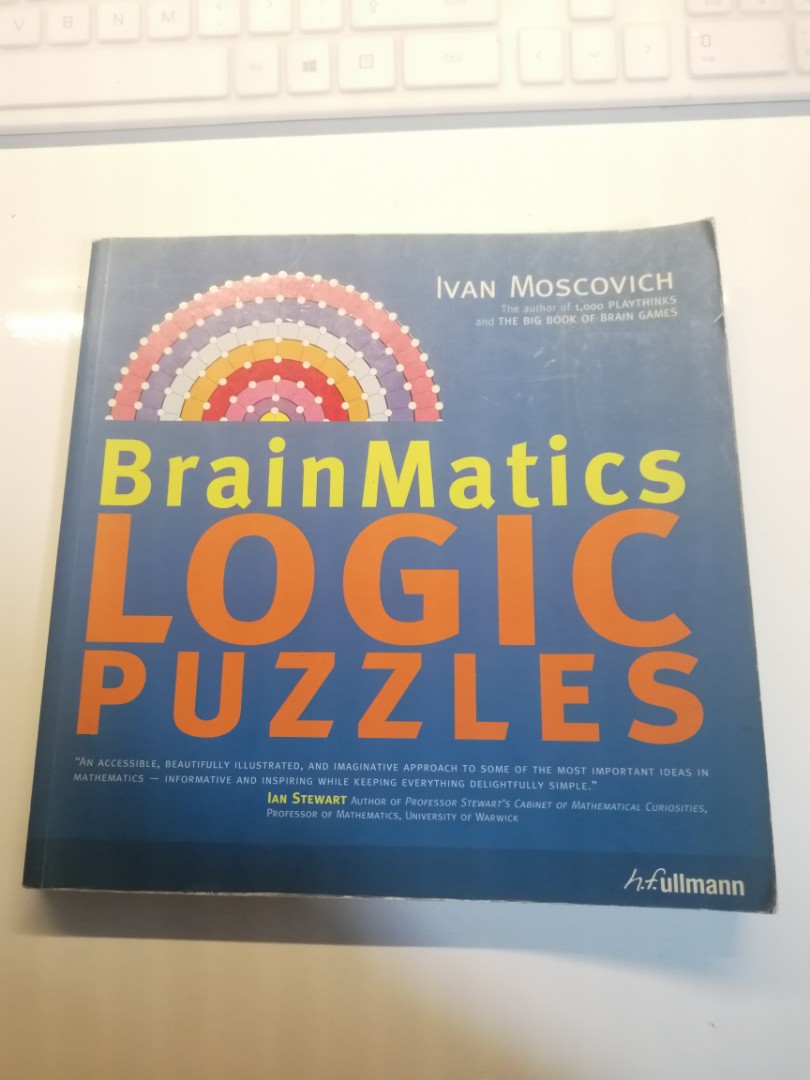 BrainMatics Logic Puzzle book for children, adults, Hobbies & Toys ...