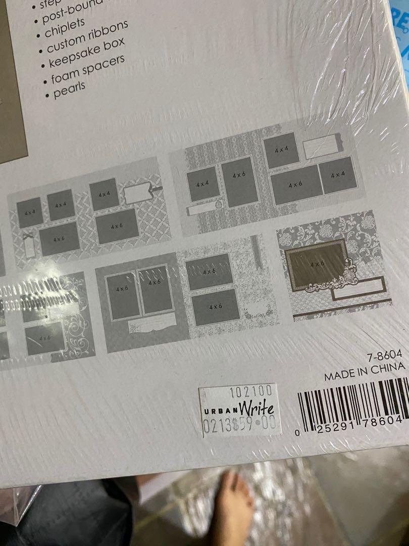 Brand new paperchase album scrapbook kit wedding theme, Hobbies & Toys ...