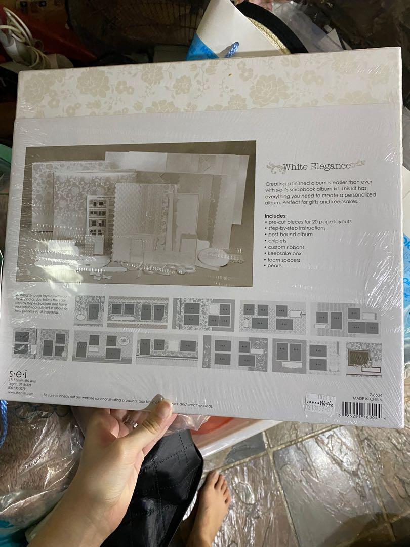 Brand new paperchase album scrapbook kit wedding theme, Hobbies & Toys ...