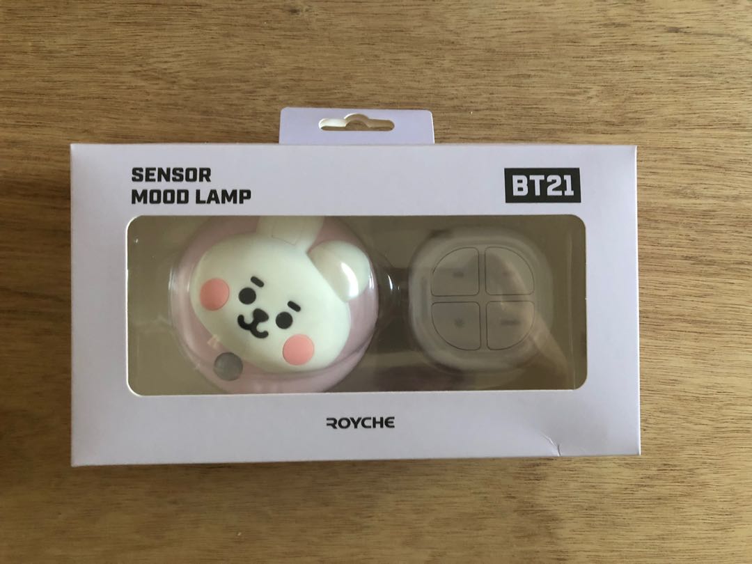 BT21 BTS Sensor Mood Lamp, Hobbies & Toys, Memorabilia & Collectibles ...