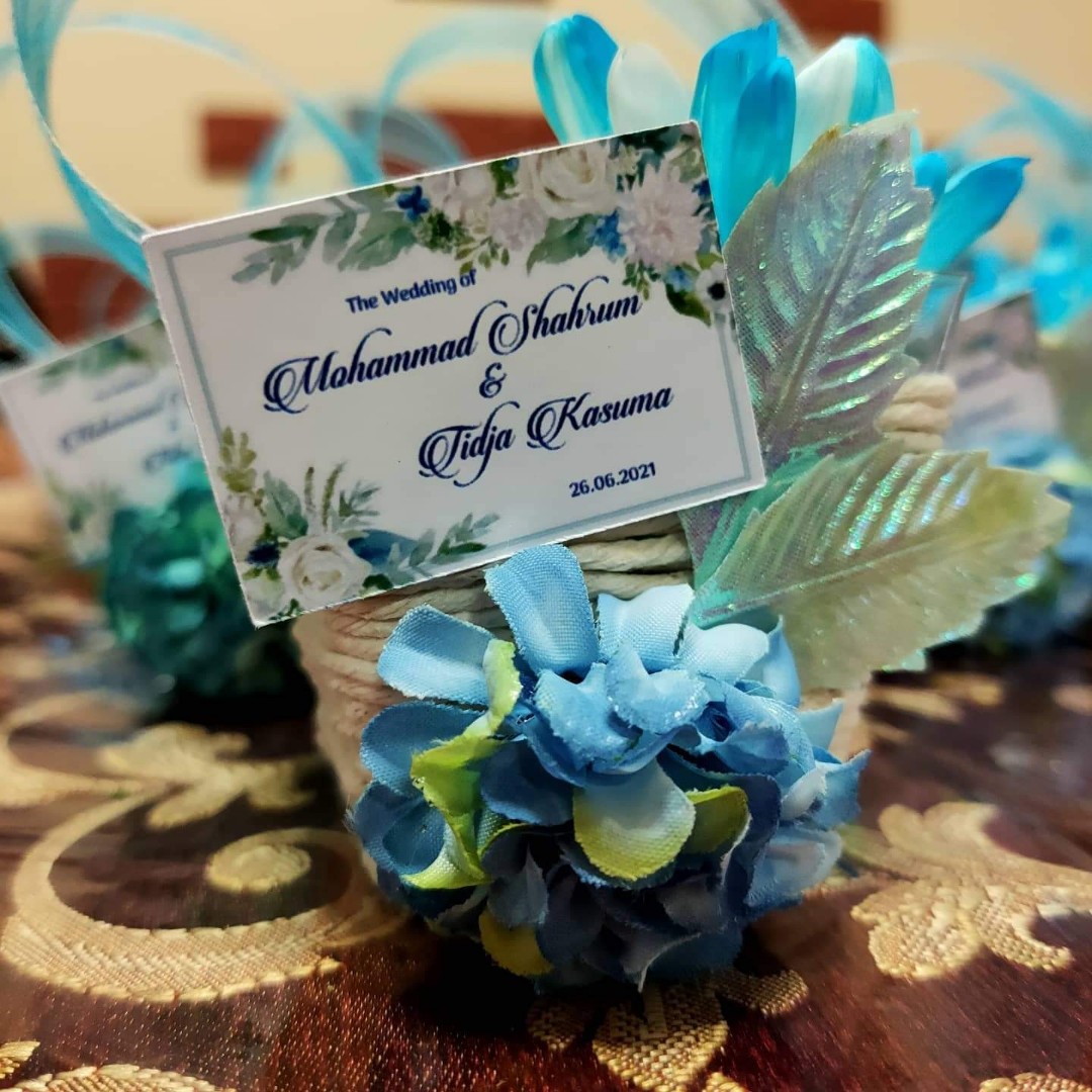 Bunga Rampai (Blue Theme), Hobbies & Toys, Stationery & Craft, Flowers ...