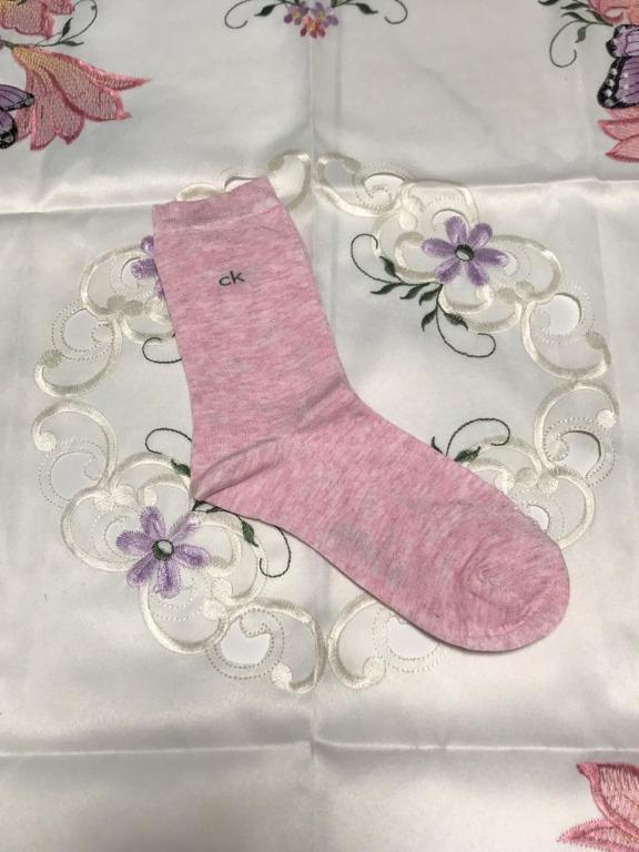 特價現貨原裝Calvin Klein - 2 pairs set soft touch bling bling pink crew sock ...