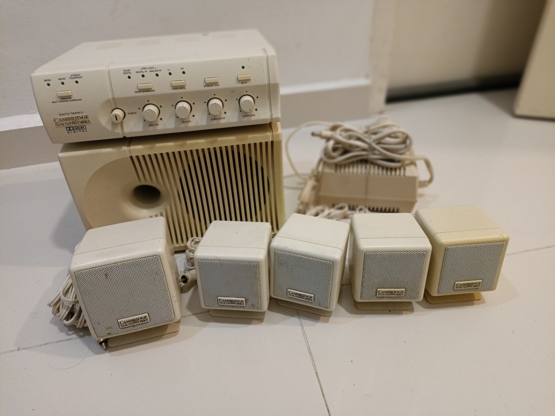 Cambridge Soundworks Computer Speaker Set, TV & Home Appliances, TV ...