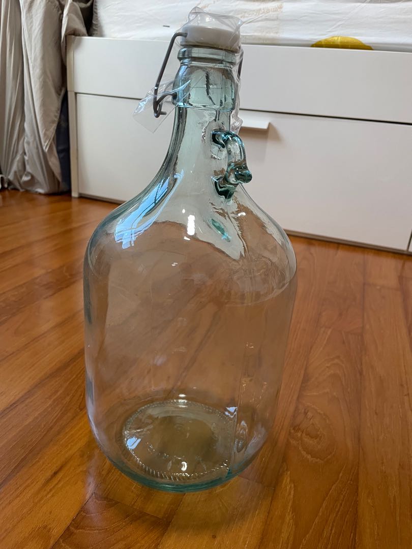 Carboy Glass Fermenter 1 Gallon, Food & Drinks, Alcoholic Beverages on ...