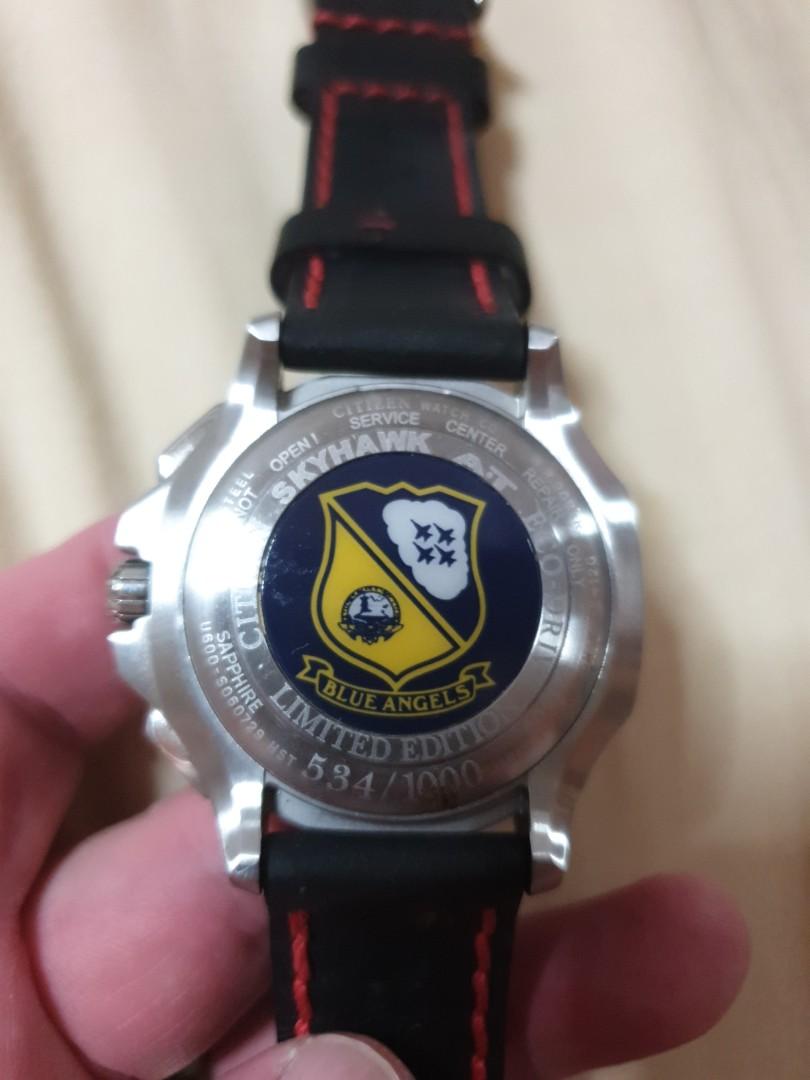 Citizen Sky Hawk (Blue Angel) Limited Edition!, Men's Fashion, Watches ...