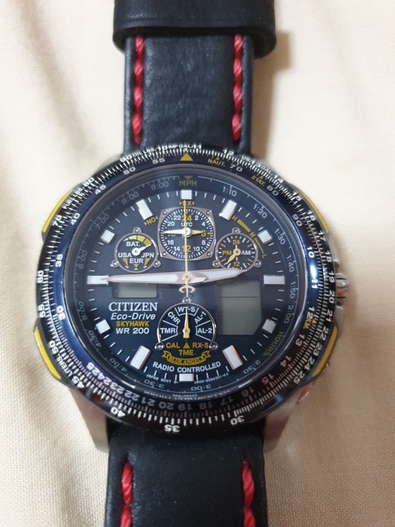 Citizen Sky Hawk (Blue Angel) Limited Edition!, Men's Fashion, Watches ...