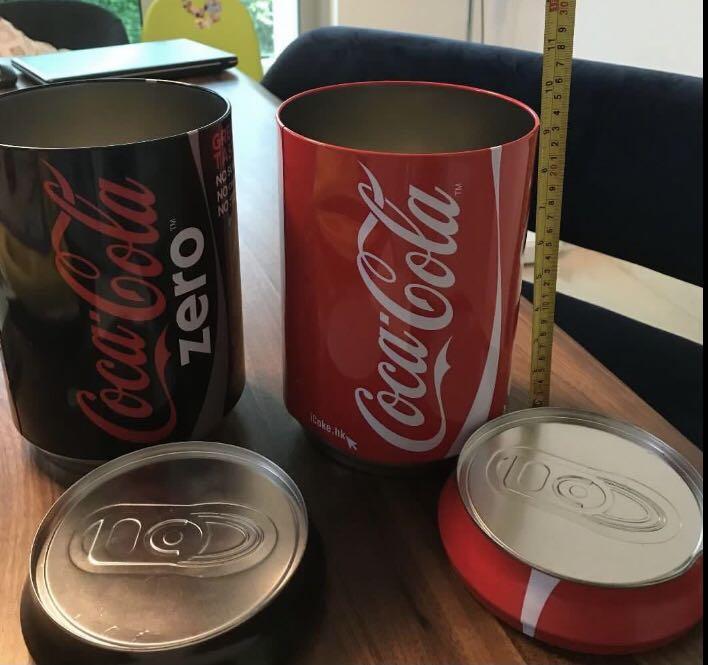 Coca Cola big tin can, Hobbies & Toys, Memorabilia & Collectibles ...